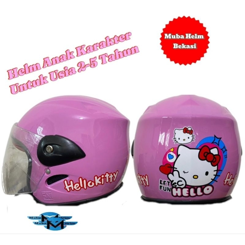 Jual HELM ANAK KARAKTER KARTUN untuk usia 2 , 3 ,4 5 tahun | Shopee ...
