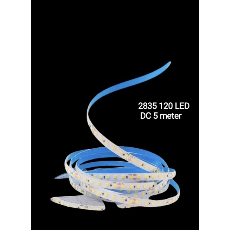 Jual LED strip 12V 2835 SMD indoor 120 LED panjang 5 meter | Shopee Indonesia