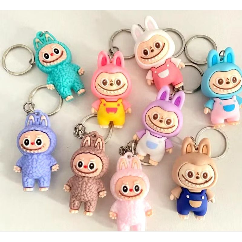 Jual GANTUNGAN KUNCI LABUBU | GANCI LABUBU MINI | Shopee Indonesia
