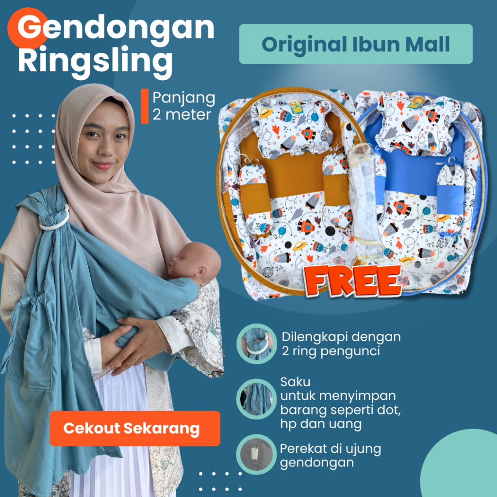 Jual GENDONGAN RINGSLING - SPESIAL EDITION Gendongan Ringsling ...
