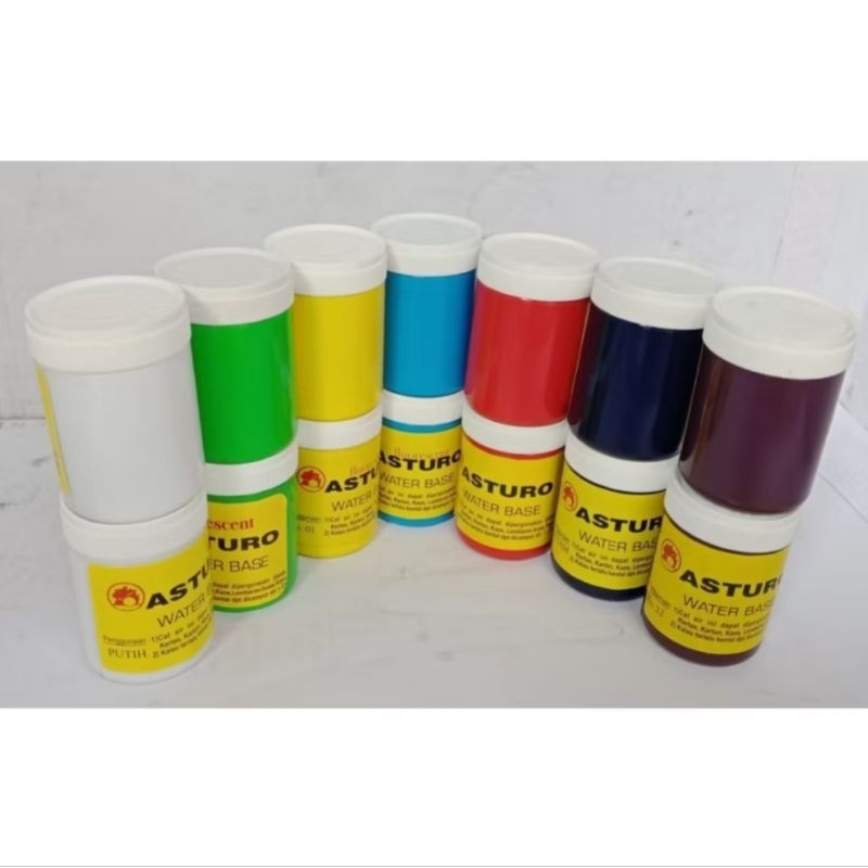 Jual Cat Asturo 100 cc - Waterbase - Cat Poster | Shopee Indonesia
