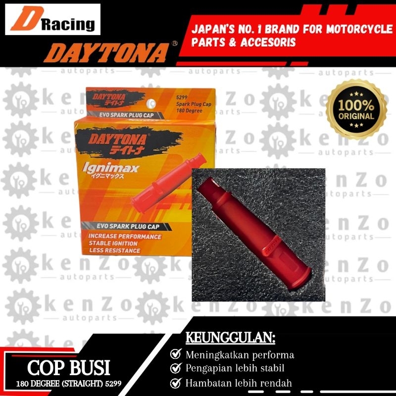 Jual [Original 100% by Daytona] Cop Busi Kepala Busi Cangklong Busi ...