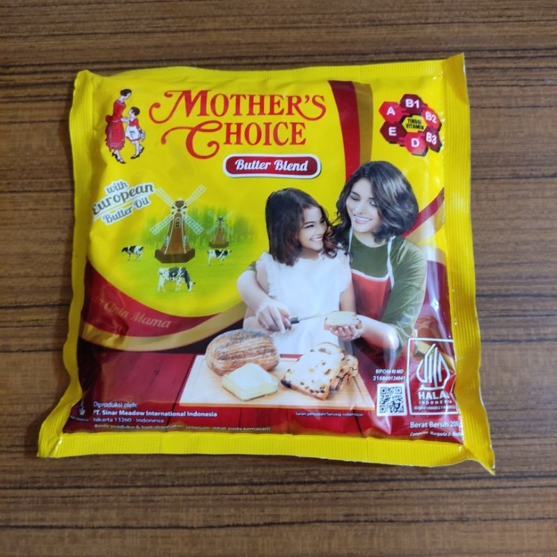 Jual Mother's Choice Butter Blend Sachet 200gr | Shopee Indonesia