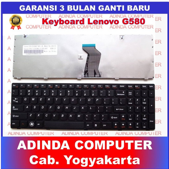 Jual Keyboard Lenovo Ideapad G580 G580A G580G G585 G585A G590 N580 N581 ...