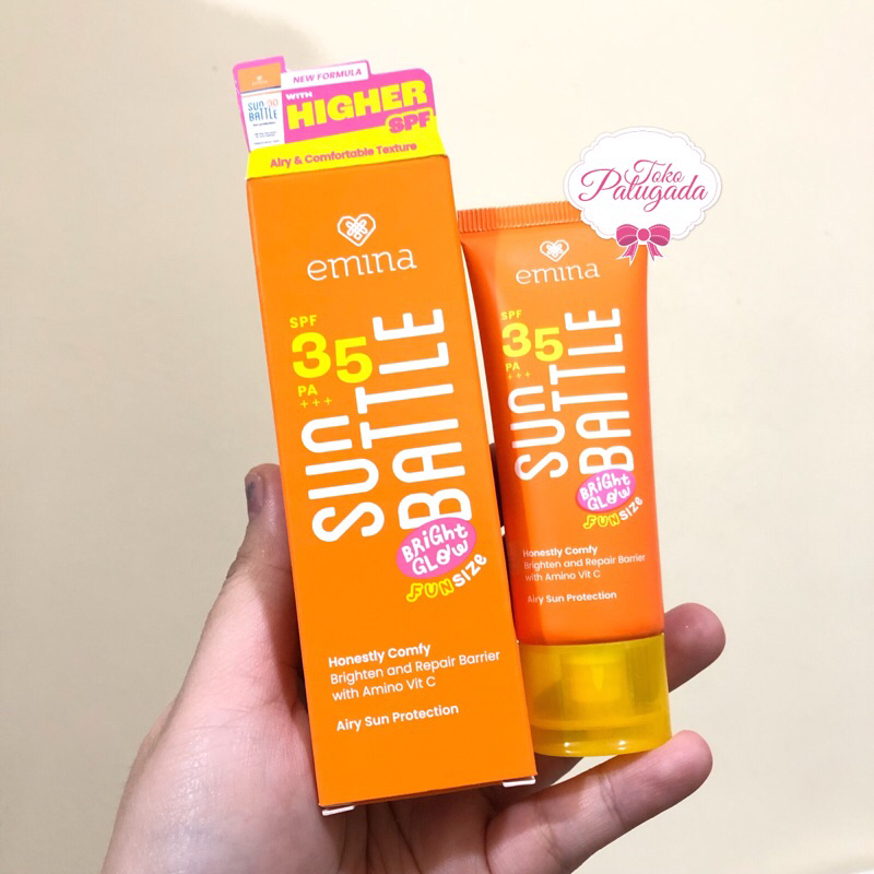 Jual EMINA Sun Battle SPF 35 PA+++ 50ml 30ml | Shopee Indonesia