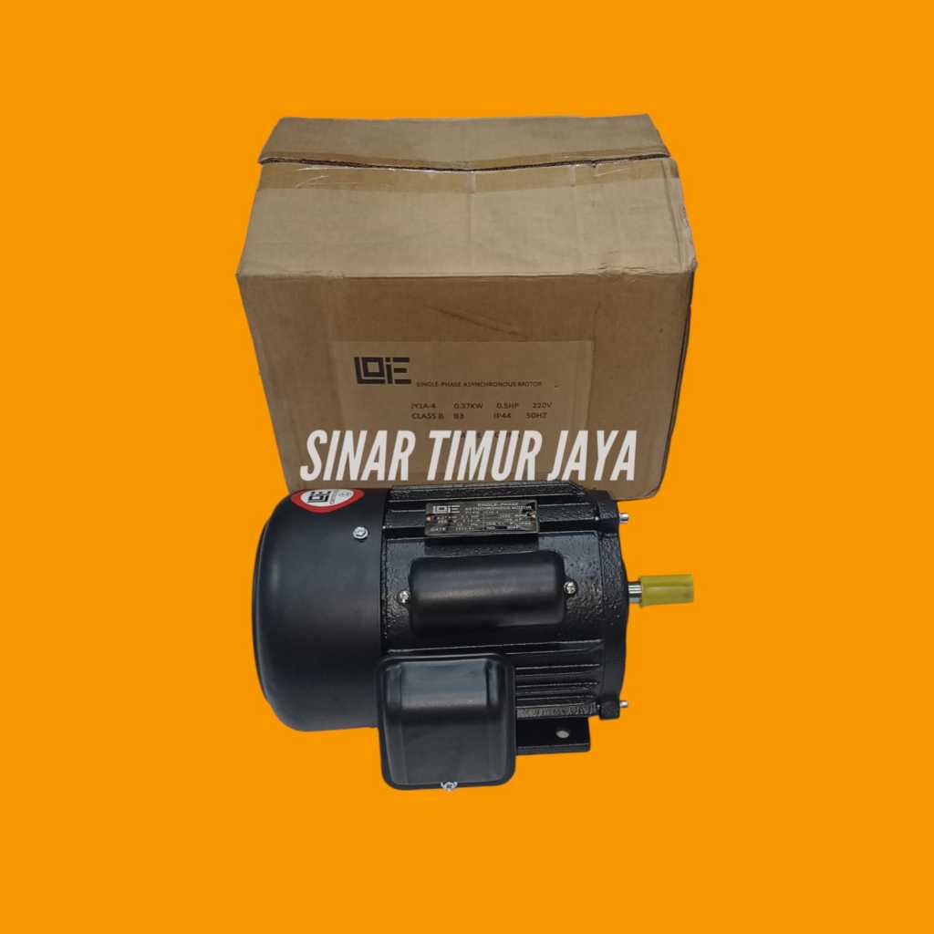 Jual Dinamo Electro Motor 1/2 HP 4 Pole 1 Phase Mesin Penggerak Motor Listrik | Shopee Indonesia