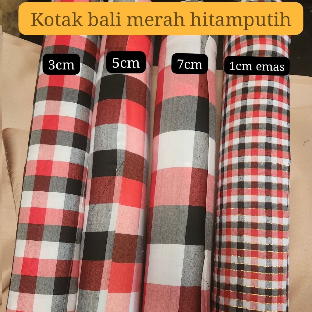 Jual Kain Kotak bali poleng tridatu kain kotak adat kain adat HALUSAN ...