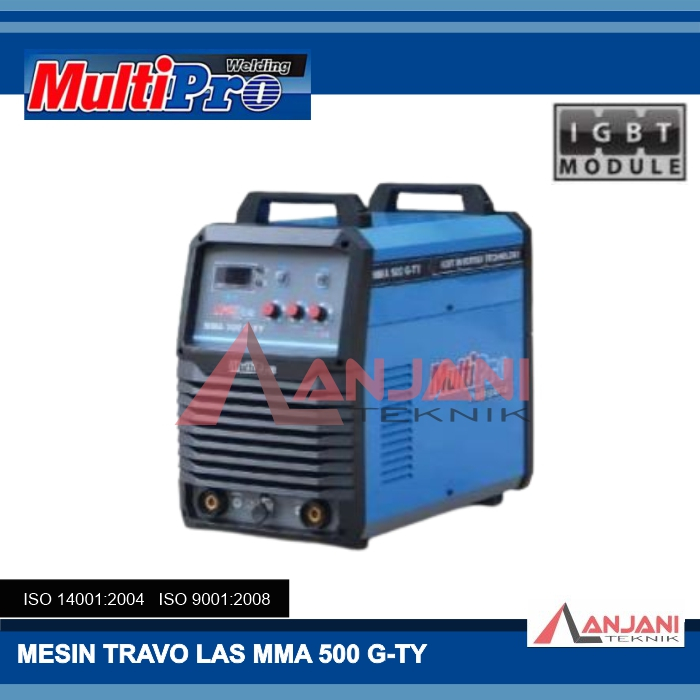 Jual MULTIPRO MMA 500 G-TY MESIN TRAVO LAS LISTRIK 500 A DC IGBT INVERTER SMAW 500A MMA500G-TY ...