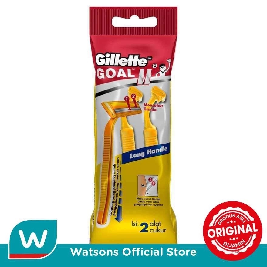 Jual GILLETTE GOAL // Pisau Cukur isi 2 Pcs | Shopee Indonesia