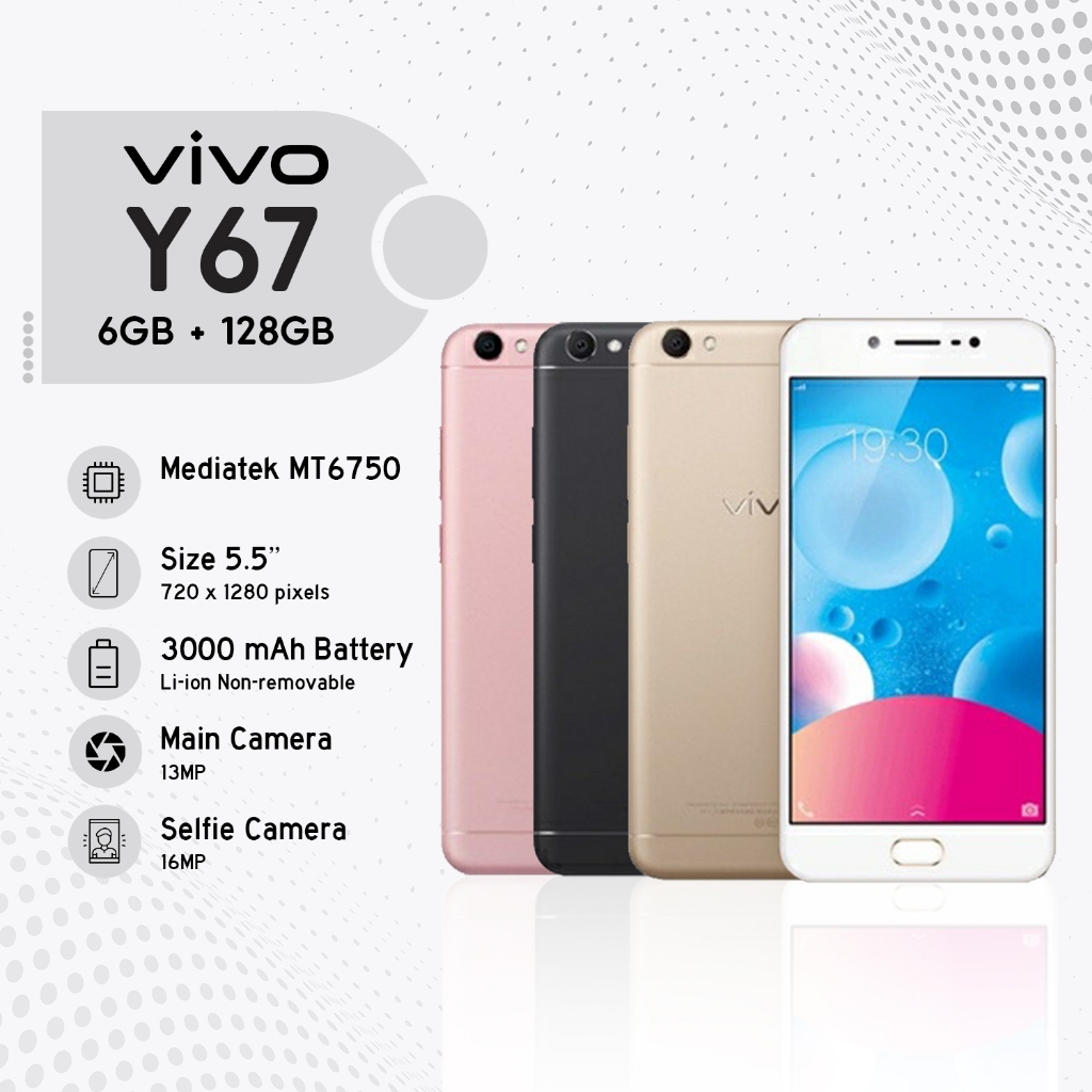 Jual HP VIVO Y67 Ram 6/128GB VIVO Y71 Ram 6/128GB HP Murah Garansi 1TAHUN | Shopee Indonesia
