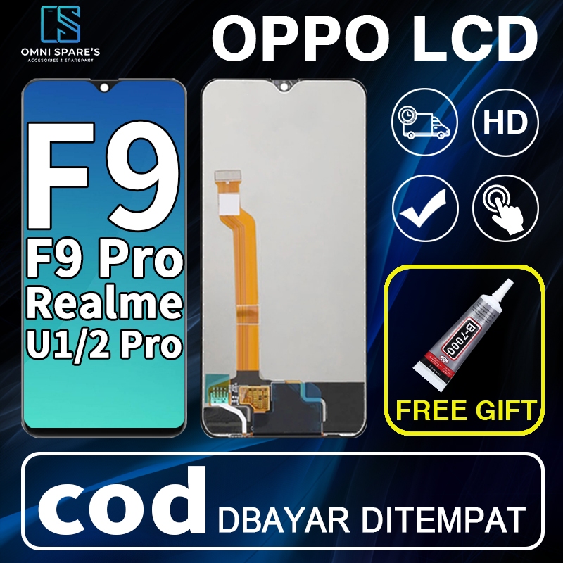 Jual LCD OPPO F9 / F9 PRO/ RE U1/ REALME 2 PRO FULLSET ORI LAYAR HP ...