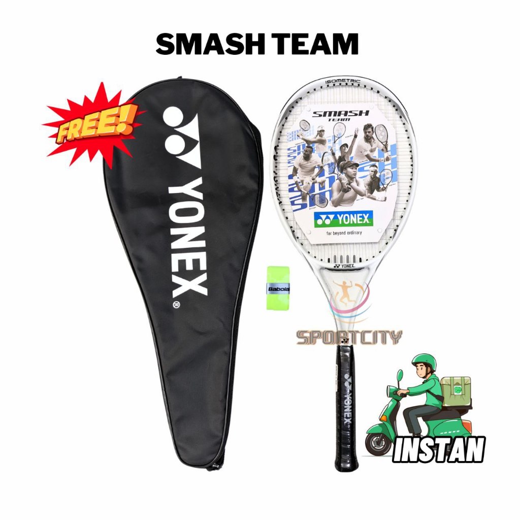 Jual Raket Tenis Yonex Smash Team Original (100sq/290g) | Shopee Indonesia