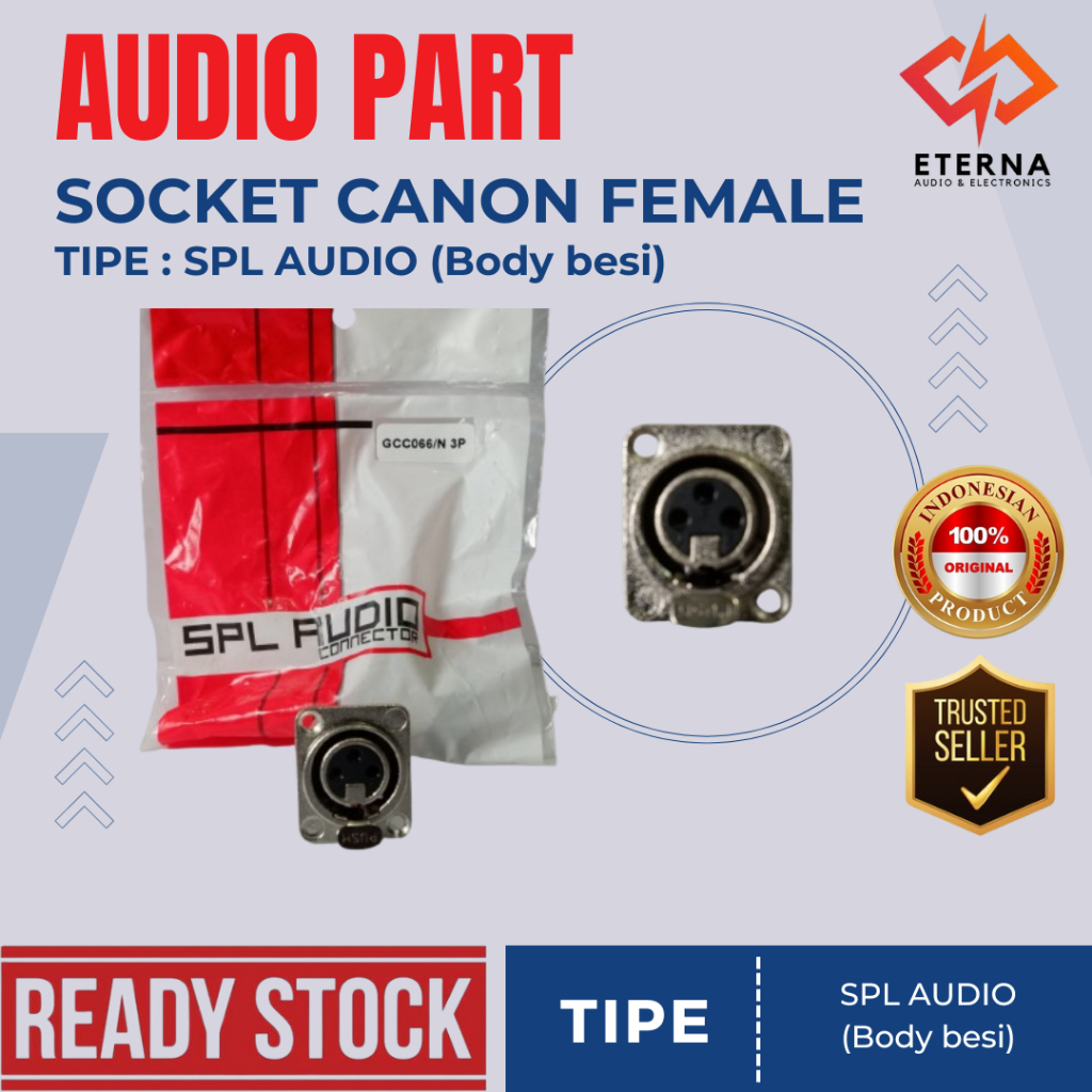 Jual SOCKET CANON FEMALE SPL BODY BESI | Shopee Indonesia