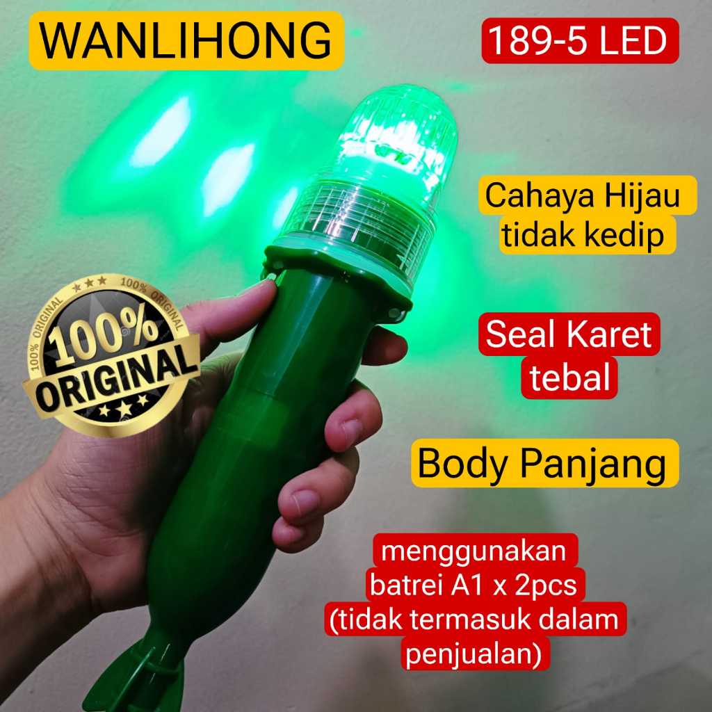 Jual Lampu Sinyal Nelayan Torpedo WANLIHONG 189-5 LED | Shopee Indonesia