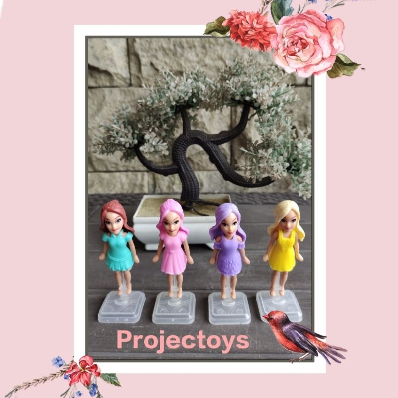 Jual Figure Girls Laynier Pocket Doll set 4 pcs | Shopee Indonesia