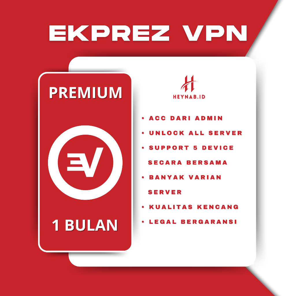 Jual [PROMO] EKPRES VPN SATU BULAN PREMIUM | Shopee Indonesia