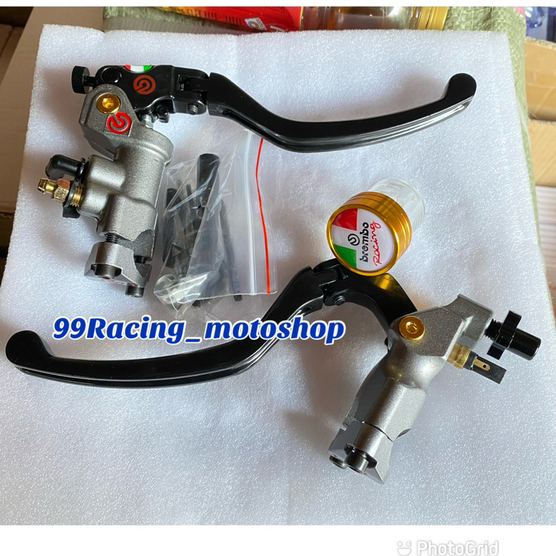 Jual NEW MASTER REM SET KIRI KANAN SET PLUS TABUNG CNC UNIVERSAL ALL ...