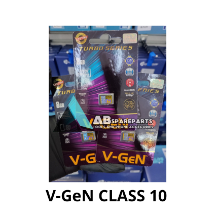 Jual Memori Memory Card V-GeN Micro SD 8GB Original TURBO Series Class ...
