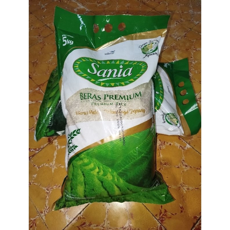 Jual Beras Premium Sania 5kg | Shopee Indonesia