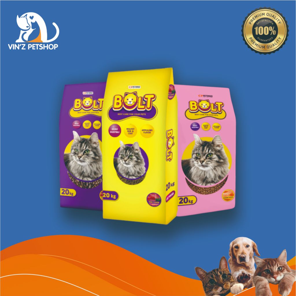 Jual Bolt 800g Makanan Kucing Kering Dryfood Bolt Repack MURAH Catfood ...
