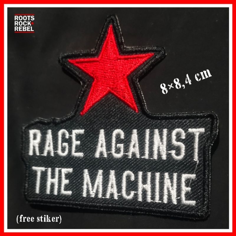Jual EMBLEM/PATCH - RAGE AGAINST THE MACHINE | Shopee Indonesia