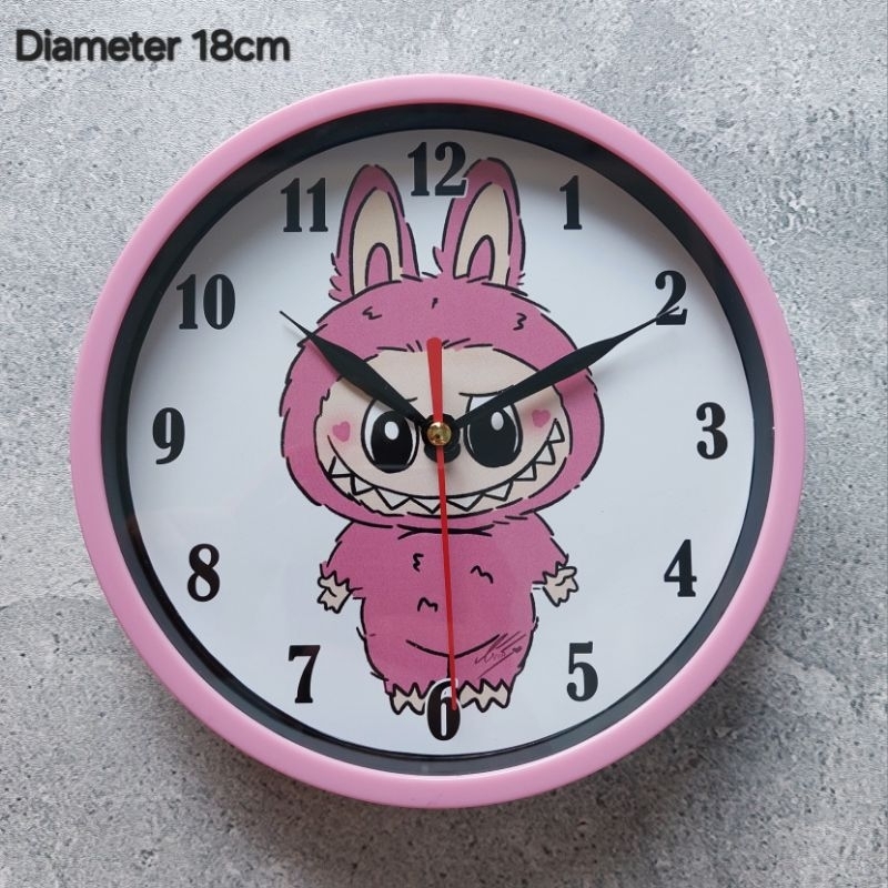 Jual Labubu Jam Meja Hias Jam Dinding Labubu The Monster Minimalis ...