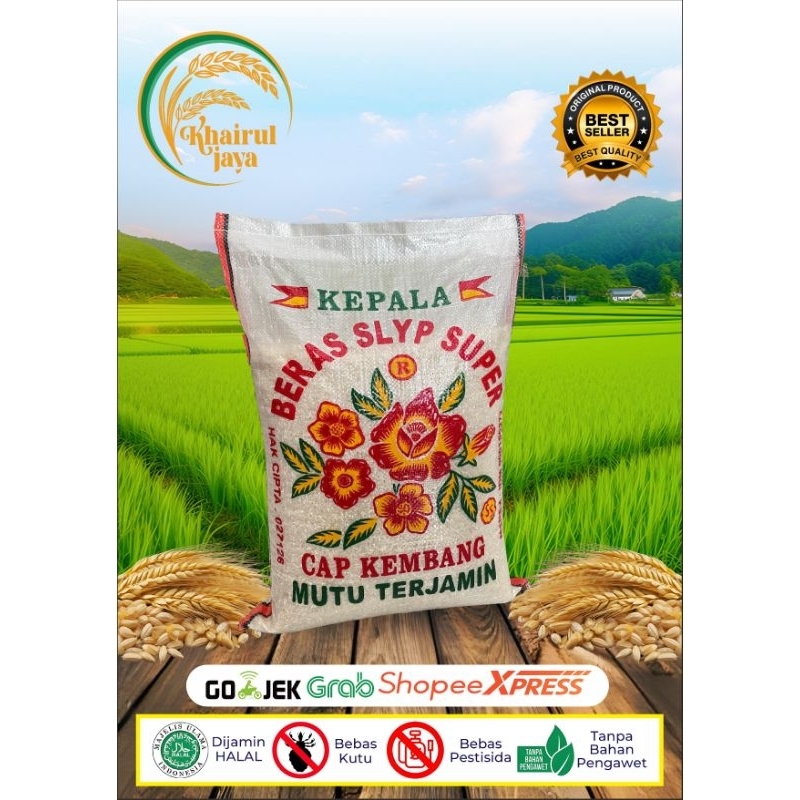 Jual BERAS CAP KEMBANG 25kg | Shopee Indonesia
