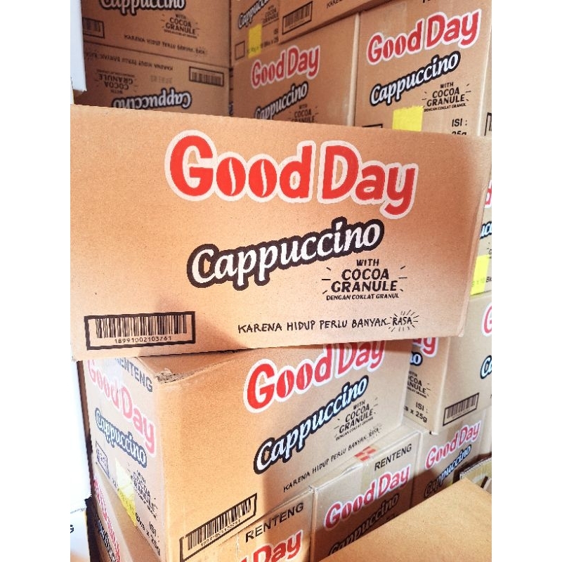 Jual Good Day Cappucino 1 dus ( 120 Renceng ) | Shopee Indonesia