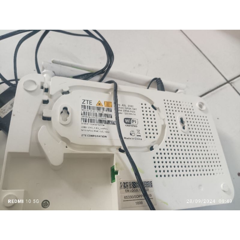 Jual modem zte 609 port biru | Shopee Indonesia