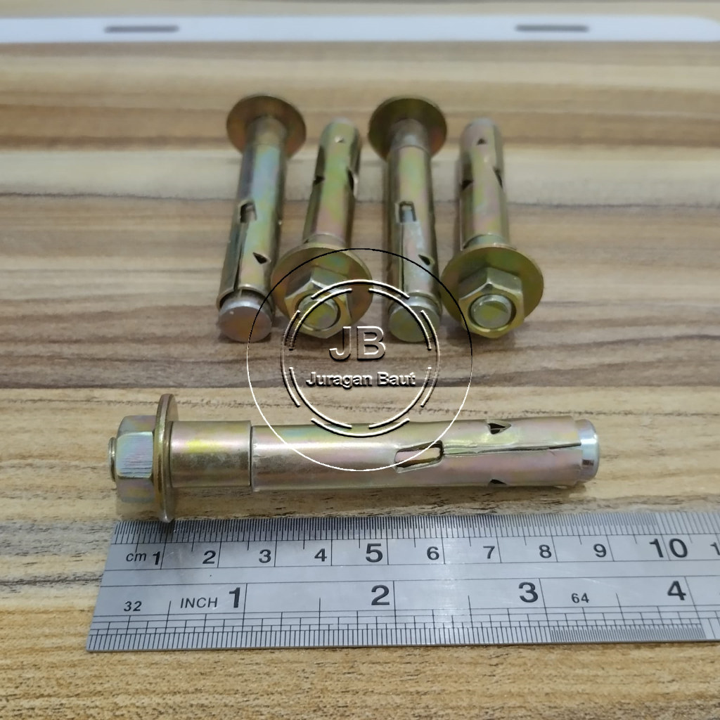 Jual DYNABOLT M12X90 M12 X 90 PANJANG 9CM 9 CM DINABOLT KUNCI 14 12X90 ...