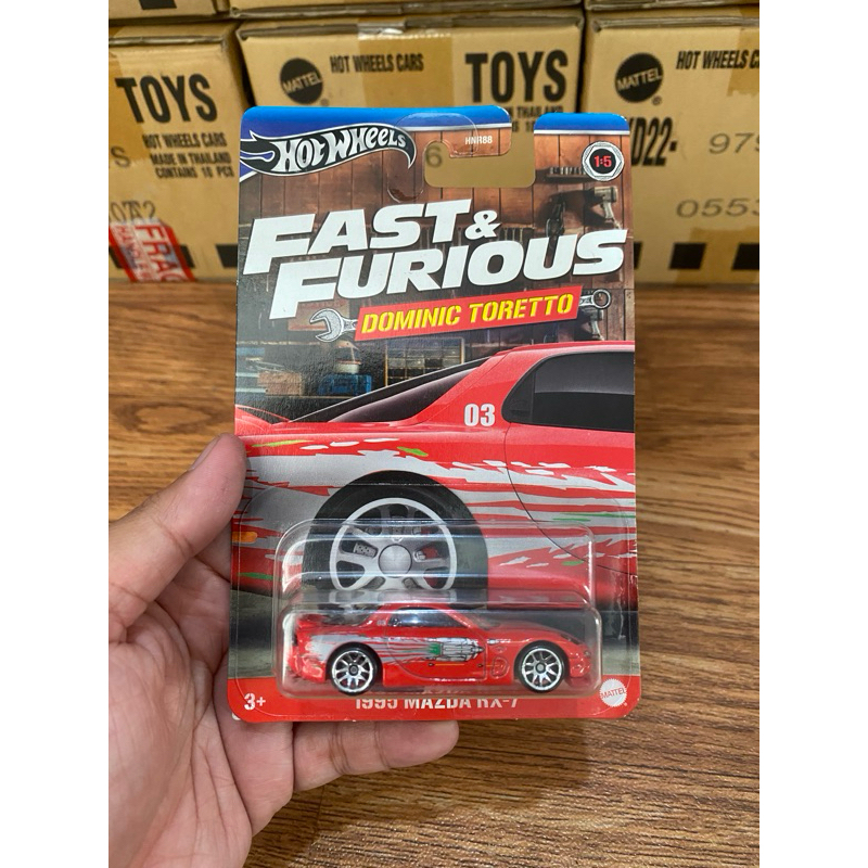Jual hot wheels mazda rx7 fast furious reguler dominic | Shopee Indonesia