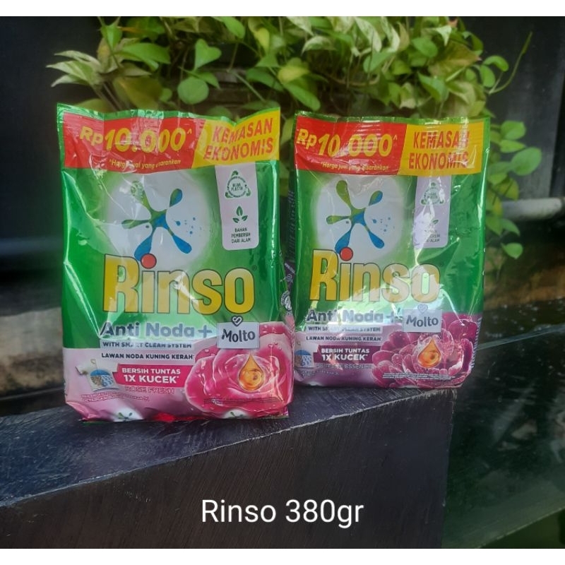 Jual Rinso 380gr (2pc) | Shopee Indonesia
