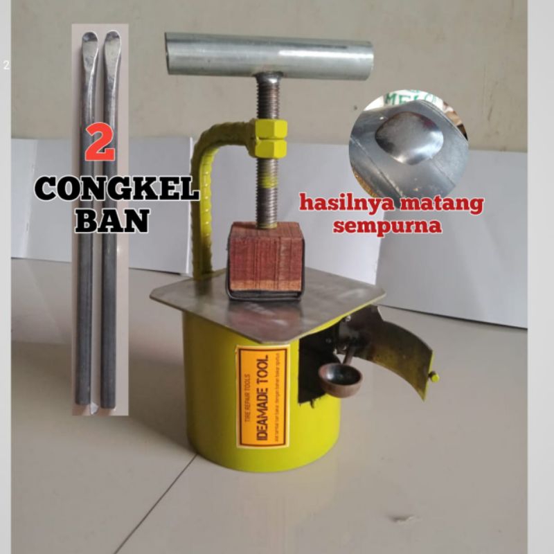 Jual alat tambal ban + 2 cukit pembuka ban | Shopee Indonesia