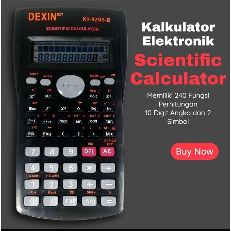 Jual Kalkulator Elektronik Scientific Calculator | Shopee Indonesia