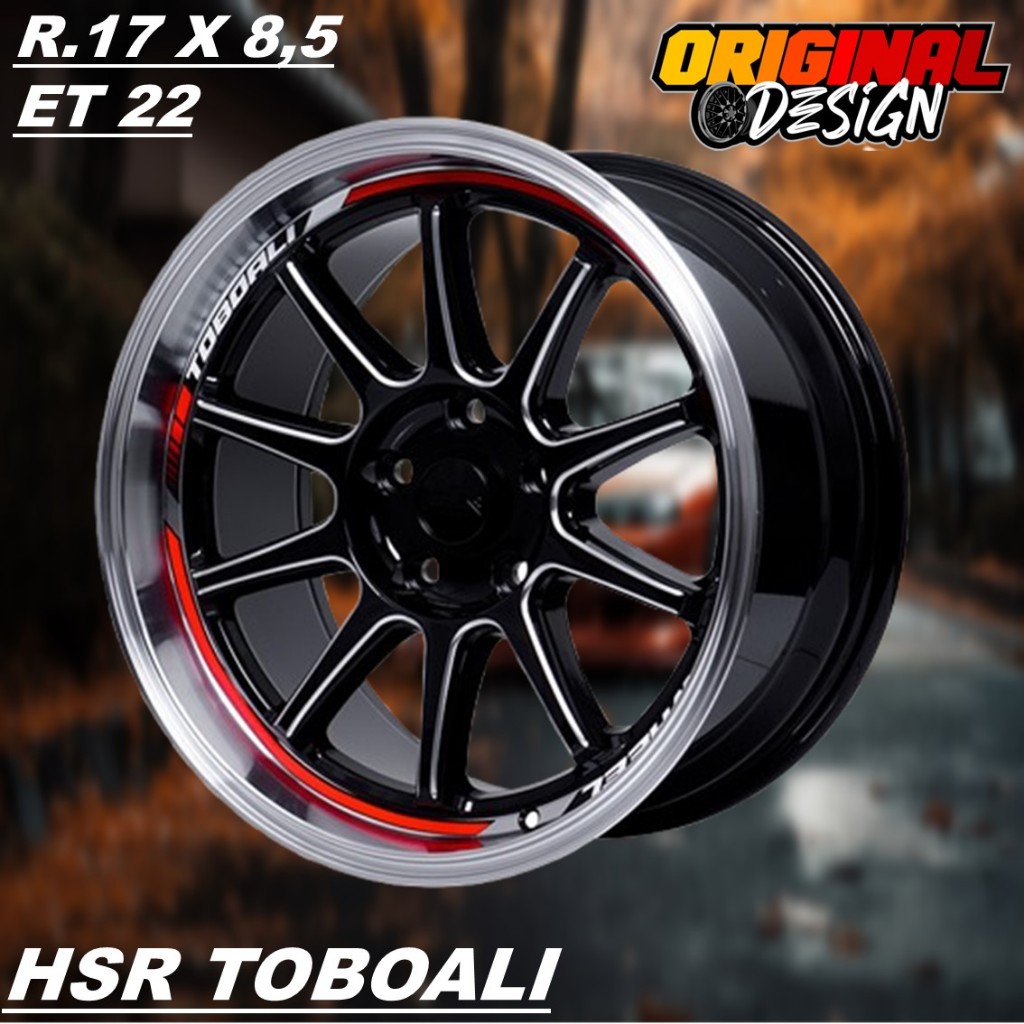 Jual Velg Mobil Ring 17 HSR TOBOALI R17 UNTUK INNOVA , CRV , OUTLANDER , JUKE | Shopee Indonesia