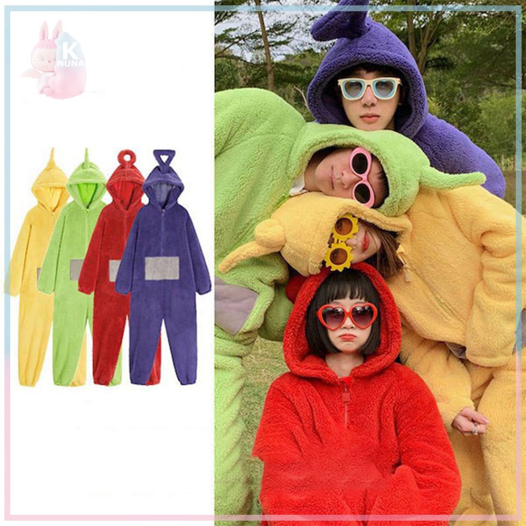 Jual BAJU TIDUR KOSTUM TELETUBBIES DIPSY LALA POO PO ONESIE DASTER ...