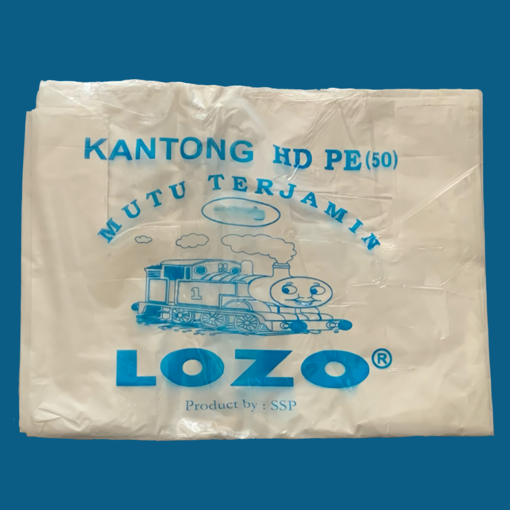 Jual Anugrah Plastik Kantong Plastik Putih Lozo 50 | Kresek Putih 50 ...