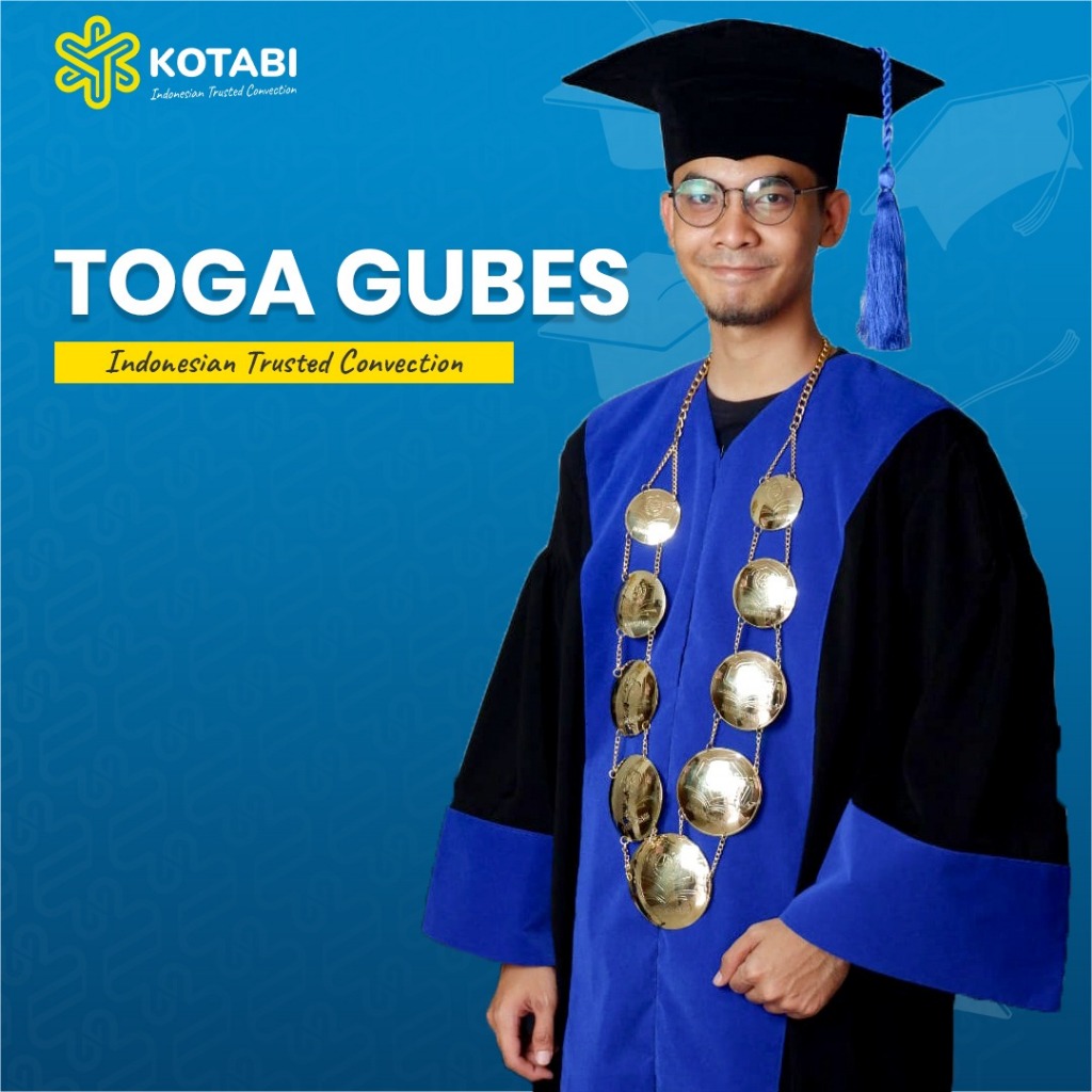 Jual KOTABI - Toga Guru Besar Jubah Senat Baju Rektor Custom Baju Gubes ...