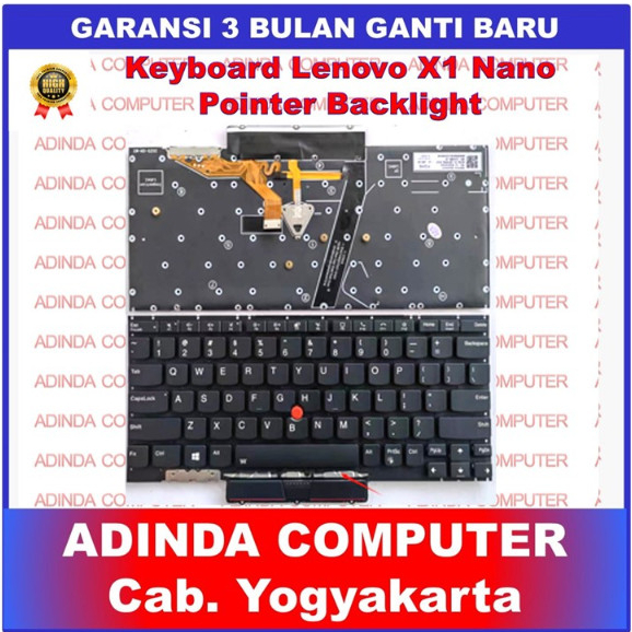 Jual Keyboard Lenovo Thinkpad X1 Nano Gen1 Gen 1 2021 X1C 20un 20uq ...