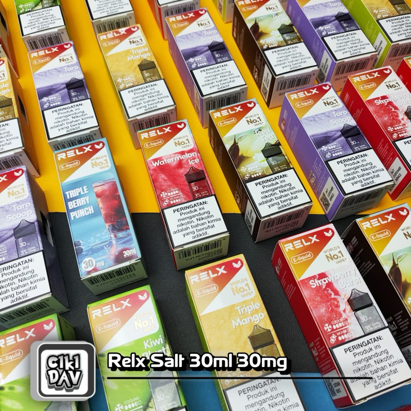 Jual RELX salt nic 30ml eliquid | Shopee Indonesia
