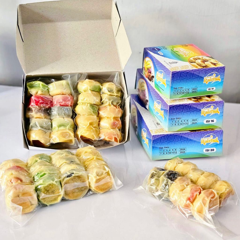 Jual [ SATU BOX ] BAKPIA BASAH RAIZHEL BAKPIA JOGJA BAKPIA PATHOK ...