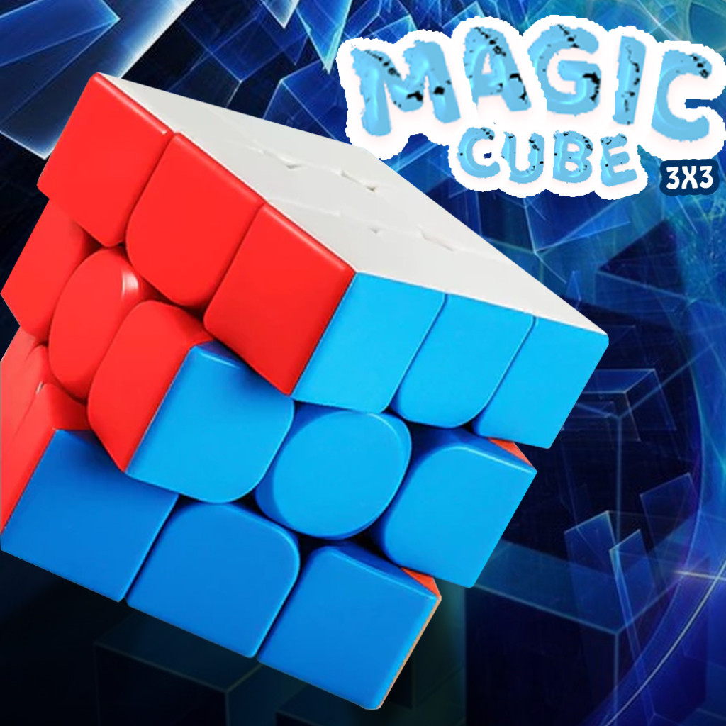 Jual Mainan Anak Rubik Mini 3x3x3/ Mainan Anak Magic Cube Dos 666 ...