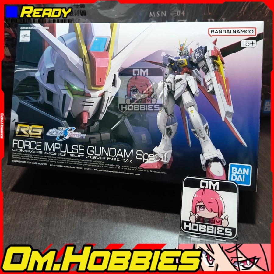 Jual RG Force Impulse Gundam Spec II Seed Freedom 1/144 | Shopee Indonesia
