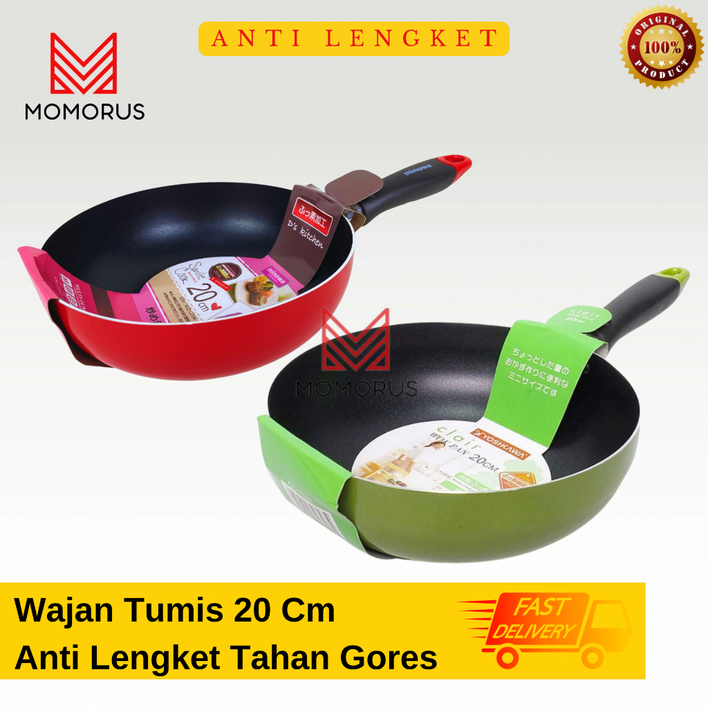 Jual Wajan Anti Lengket Penggorengan Pan Yoshikawa Minowa Panci Deep ...