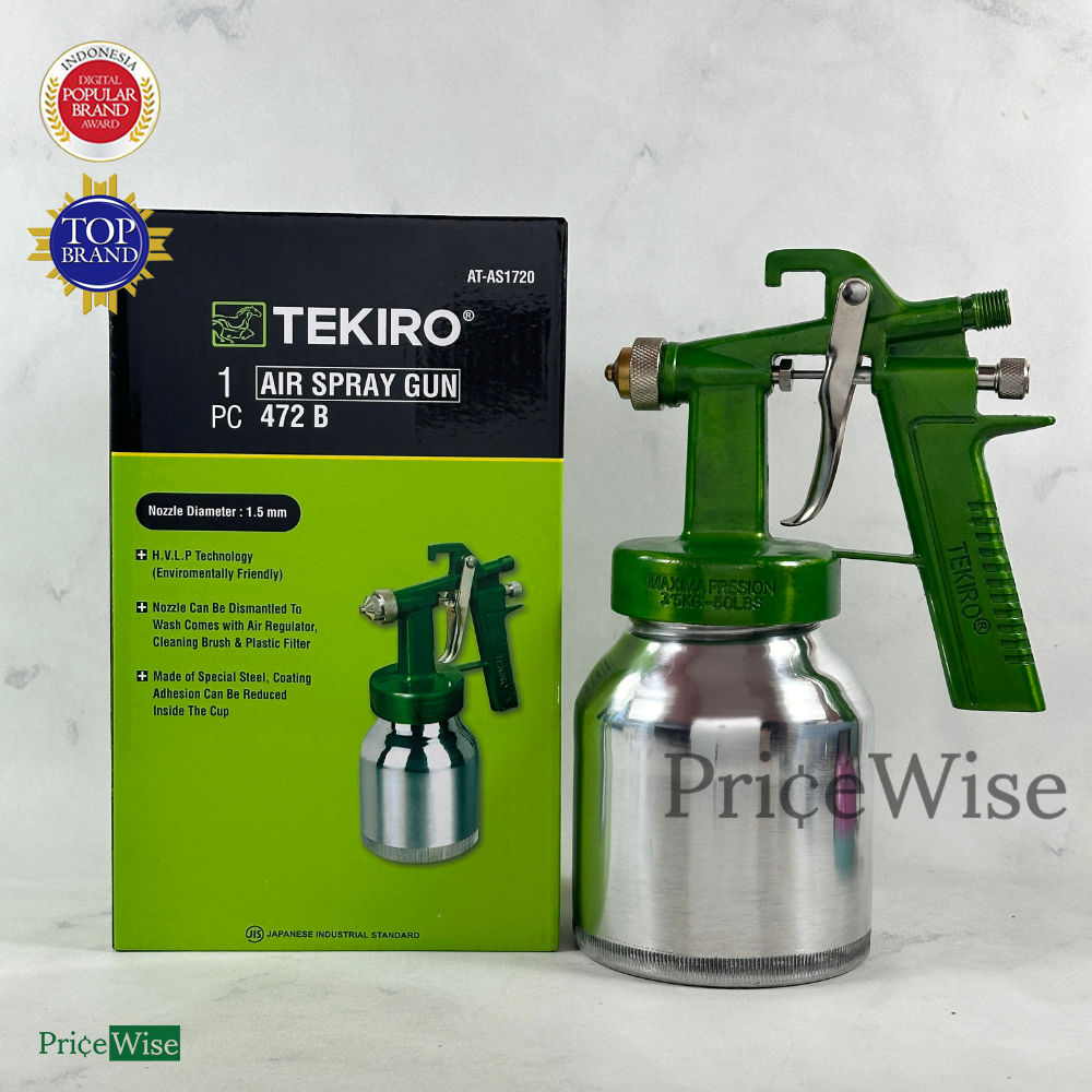 Jual Semprotan Cat Tabung Bawah 472 B Tekiro / Air Spray Gun 472B ...
