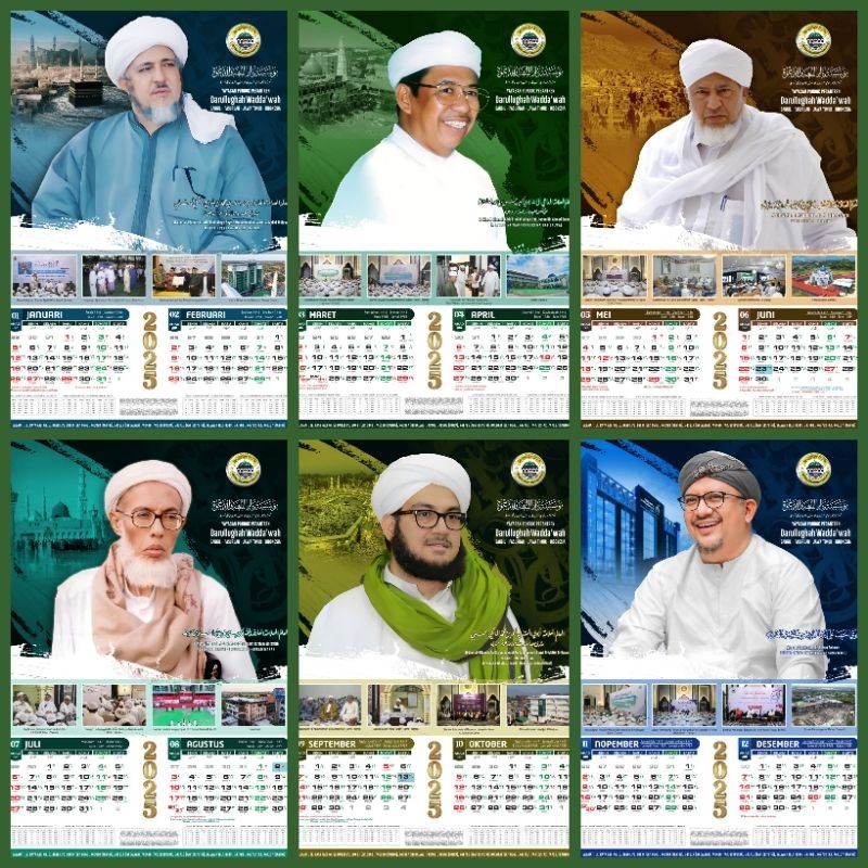 Jual KALENDER MASEHI & HIJRIYAH DALWA 2025 | ALMANAK KALENDER DINDING ...