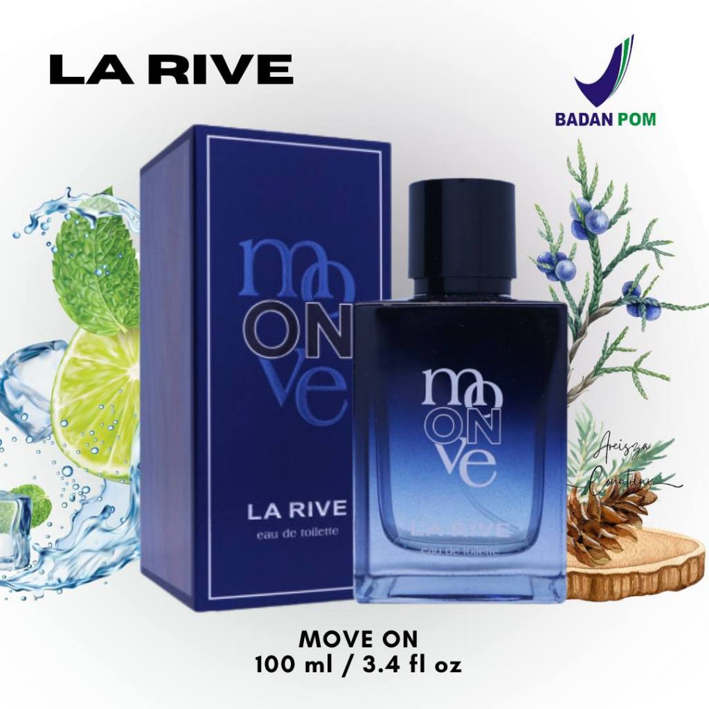 Jual La Rive Move On For Men EDT 100ml | Shopee Indonesia