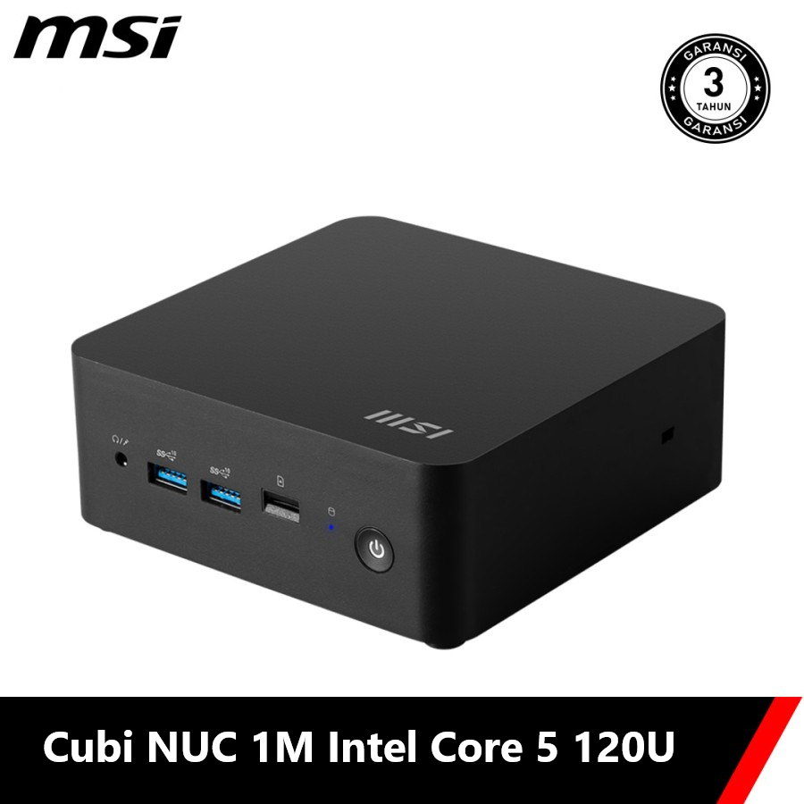 Jual Mini PC MSI Cubi NUC 1M with Intel Core 5 120U Gen 13 | Shopee ...