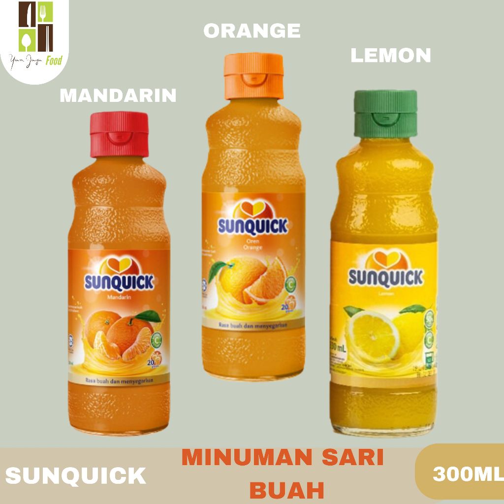 Jual Sunquick Minuman Sari Buah / Sirup / Syrup / Jus / Rasa Jeruk ...
