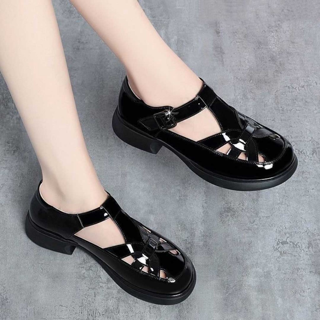 Jual No 45 44 43 42 41 40 - Sepatu Formal Wanita Docmart Glossy Ukuran ...